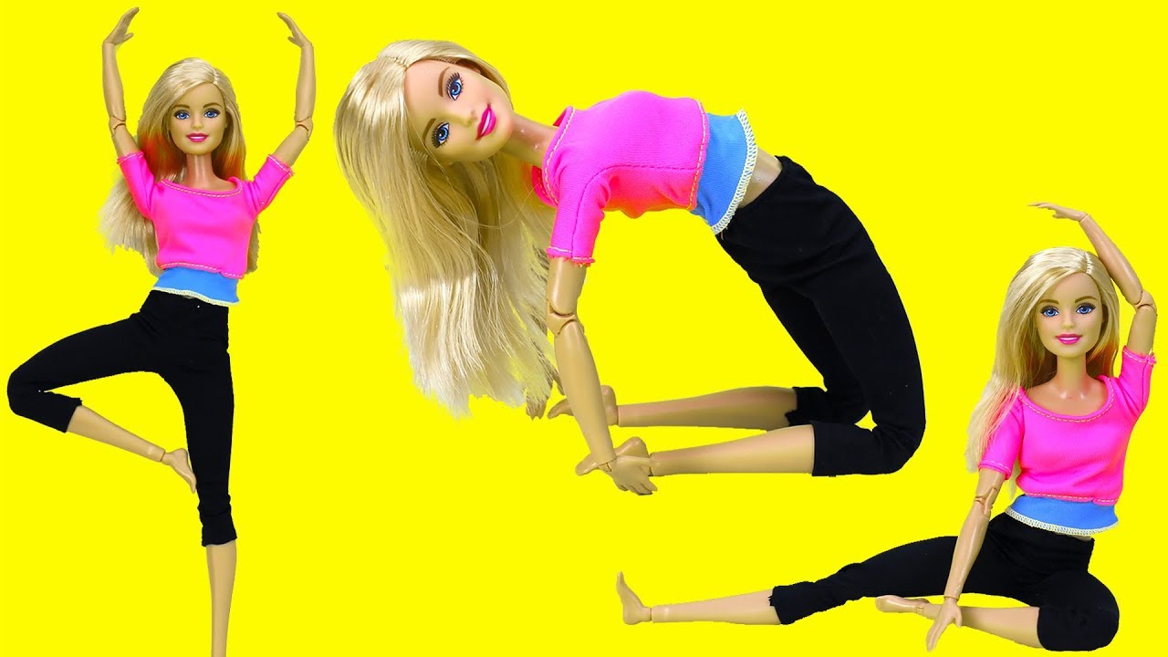 Barbie Doll Made to Move Workout Routine Ultimate Poses Watch Her Move ...