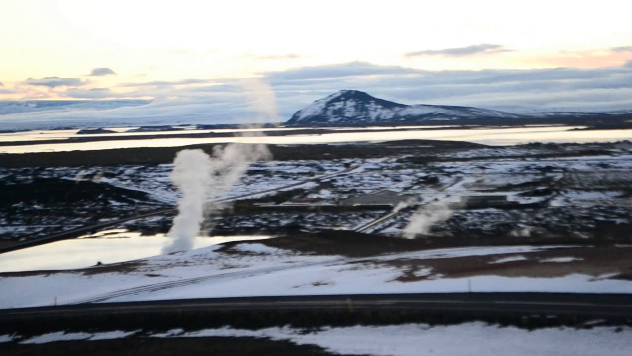 Myvatn Steam Vents in Iceland - YouTube