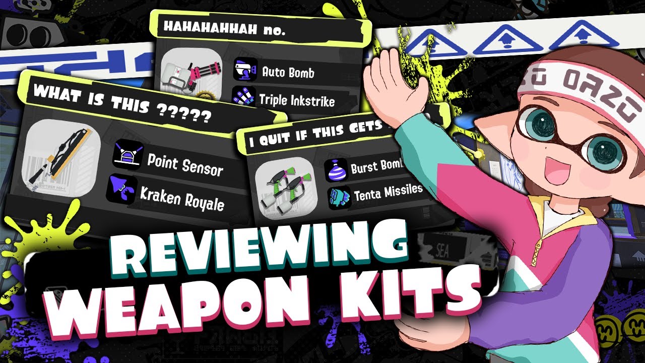 REVIEWING your #splatoon3 WEAPON KITS! - YouTube