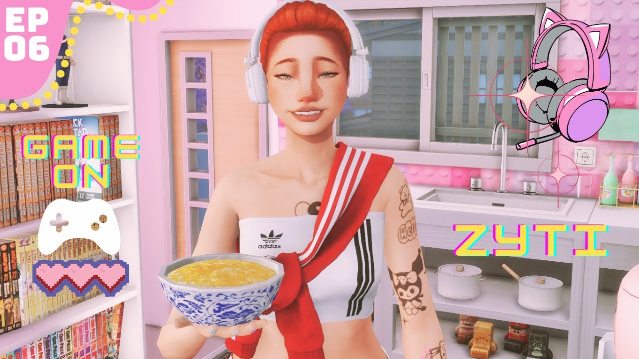 A Jornada gamer e otaku de A a Zyti 🎮 ↝ The sims 4 série ♡ - YouTube