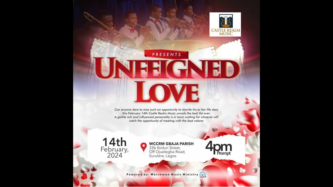 Unfeigned love 2024 || Castle Realm Music - YouTube