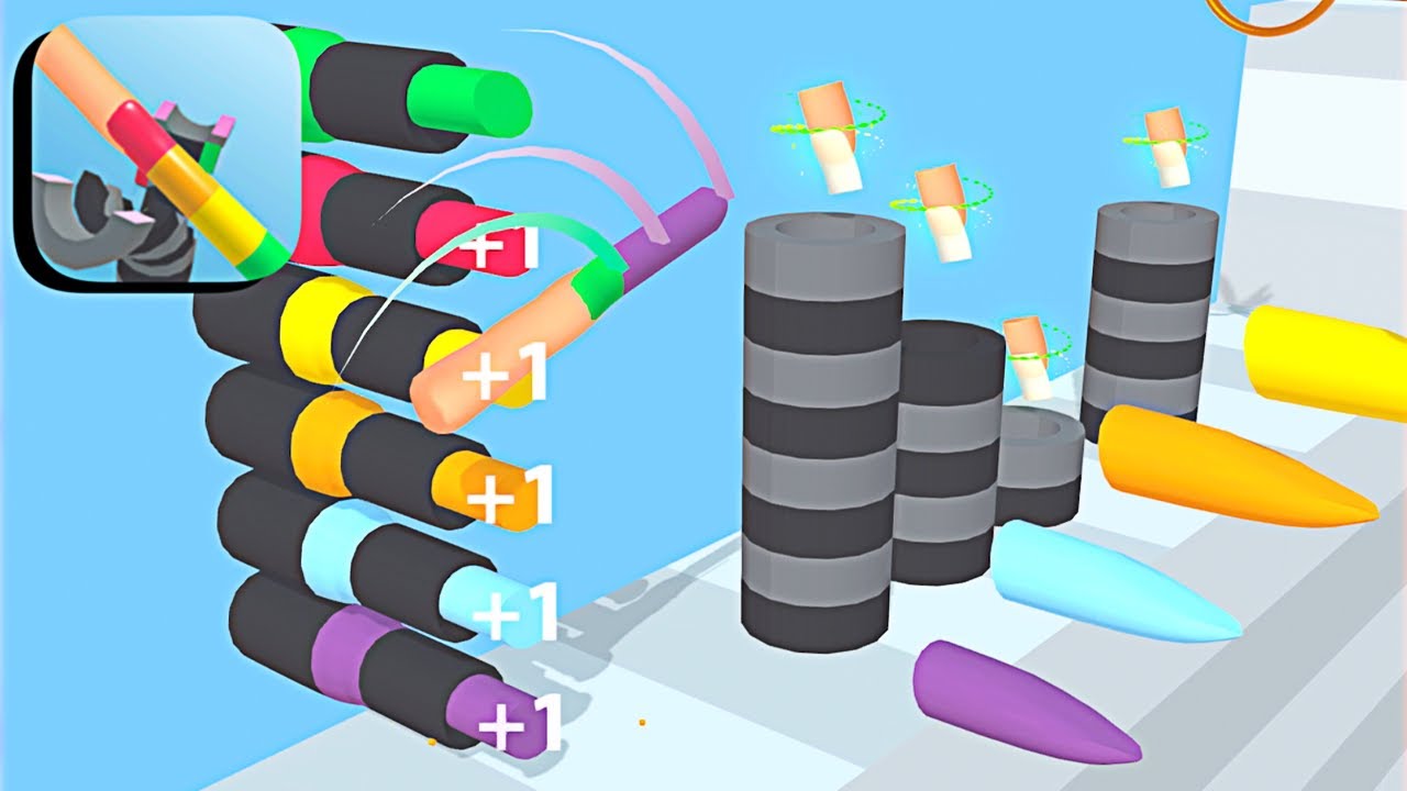 Sharp Nails - All Levels Gameplay Android,ios (Part 6) - YouTube