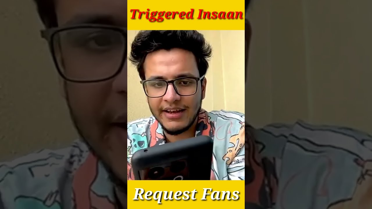 Triggered insaan Very Angry😡Request fans #short #shots - YouTube
