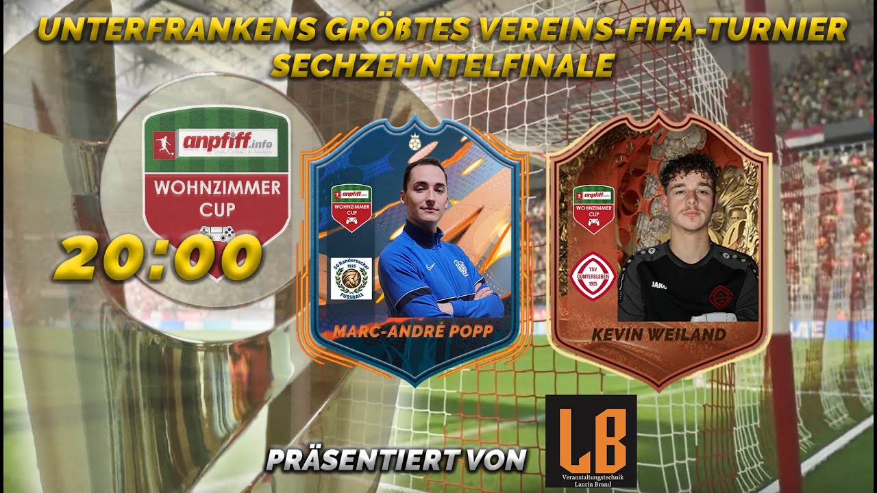 Wohnzimmer-Cup 2023 - Marc-André Popp (SG Randersacker) - Kevin Weiland ...