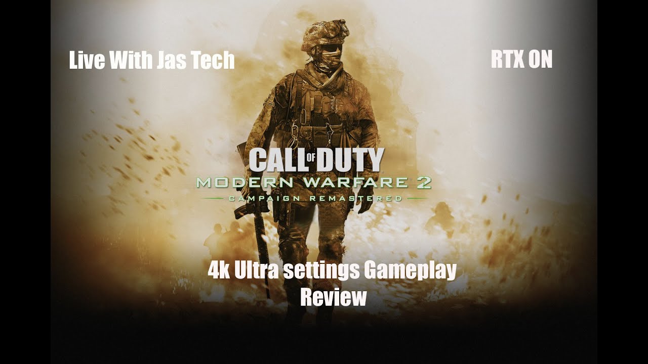 call of duty mw2 remastered 4k 60 fps - YouTube