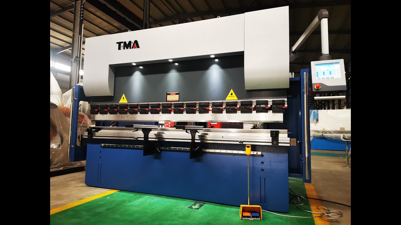 125T3200 ESTUN E300 Press Brake --TMA Machine - YouTube