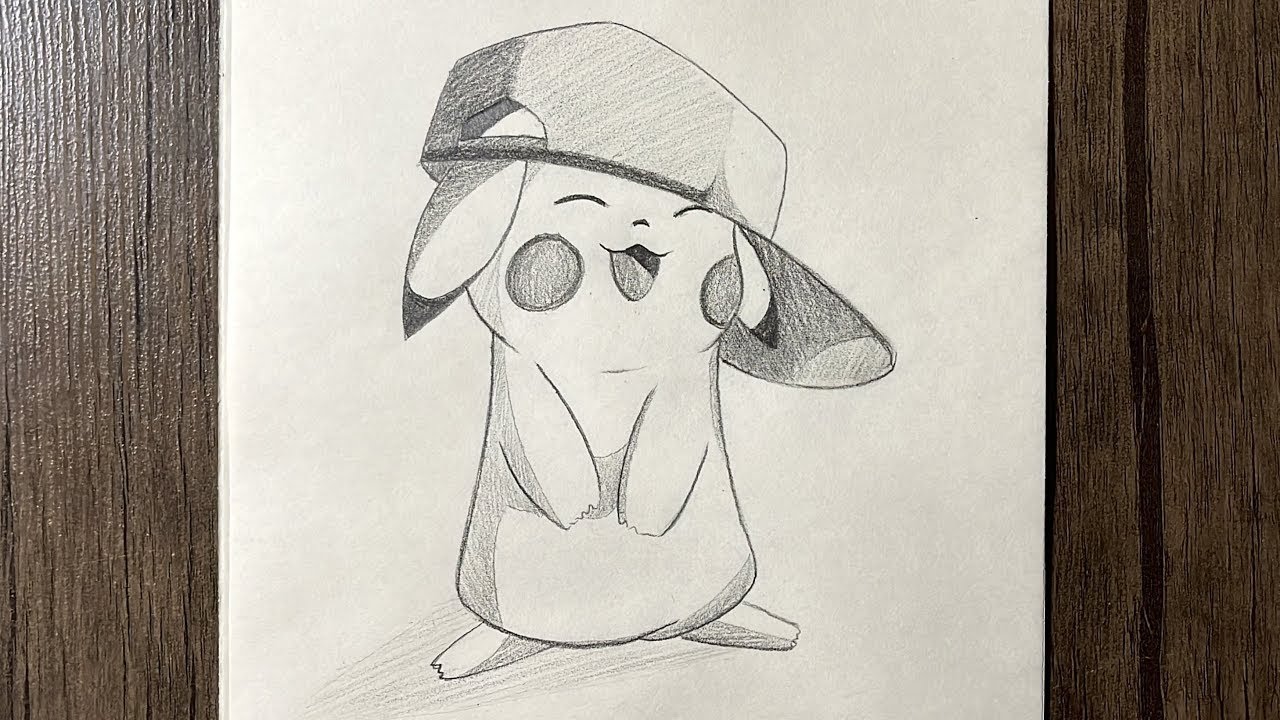how to draw Pikachu step by step | cute anime drawing ideas for ...