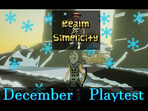 Realm of Simplicity Indie MMORPG - December Playtest! - YouTube