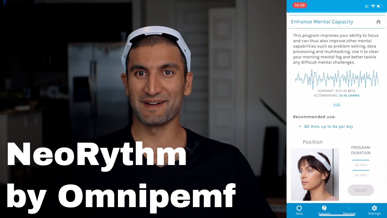 NeoRythm Omnipemf Unboxing - Neurostimulation Headband - YouTube