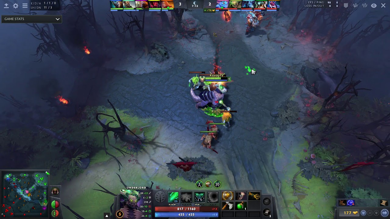 Dota 2 | Playing Underlord Offlane | This Hero Pretty Good - YouTube