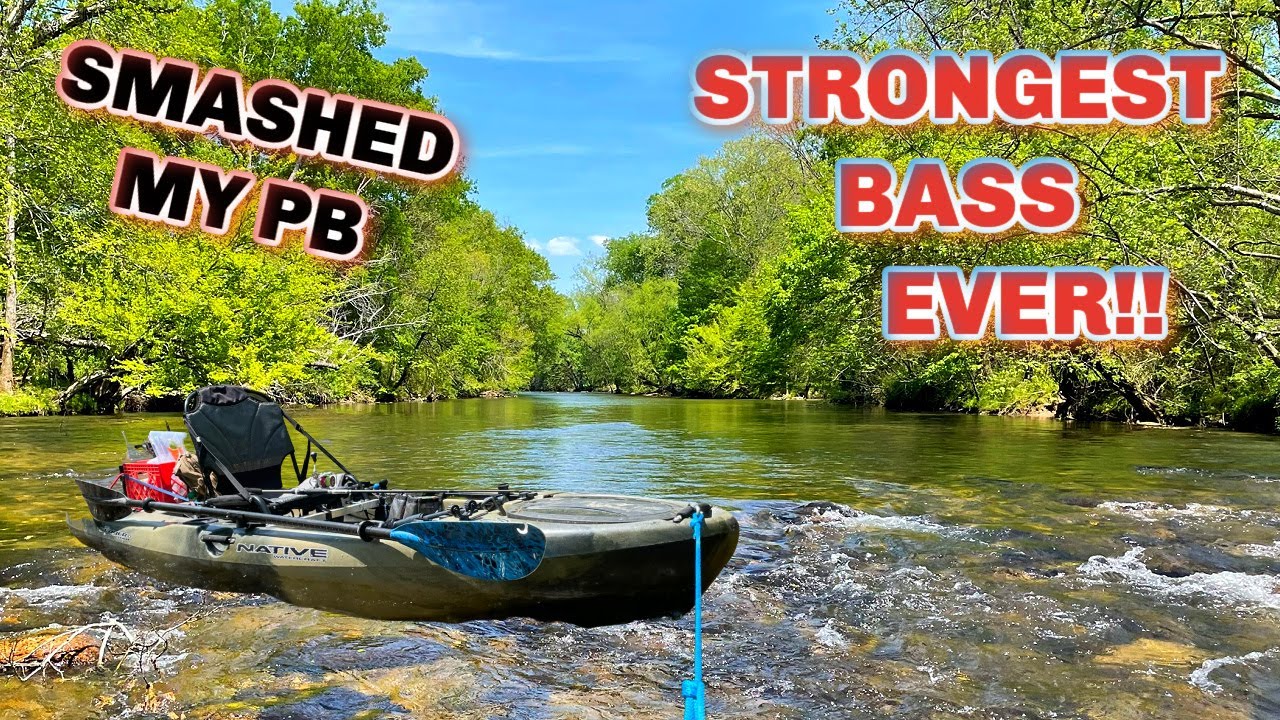 HUGE SPOTTED Bass from my FAVORITE RIVER!!! - YouTube
