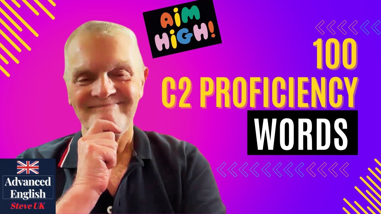 Fluent Speaking MASTERY with These 100 C2 Vocabulary Words - YouTube