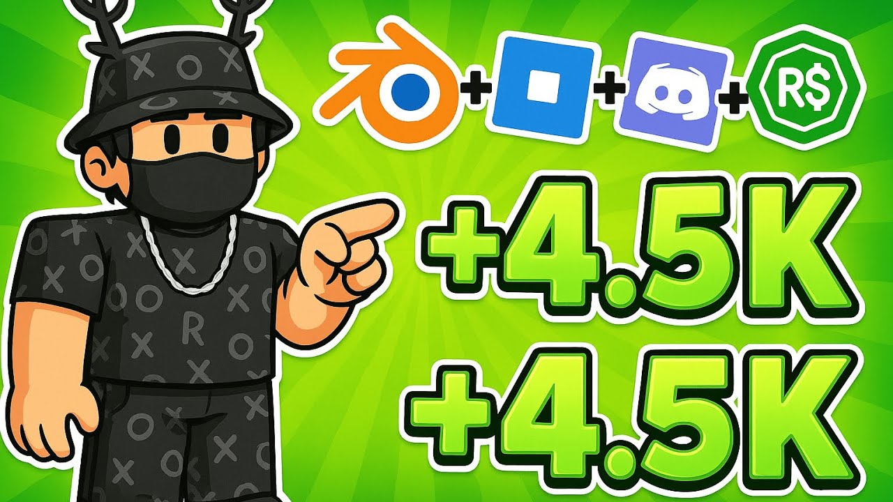 How I Made 4.5K ROBUX In Just One Day! - YouTube