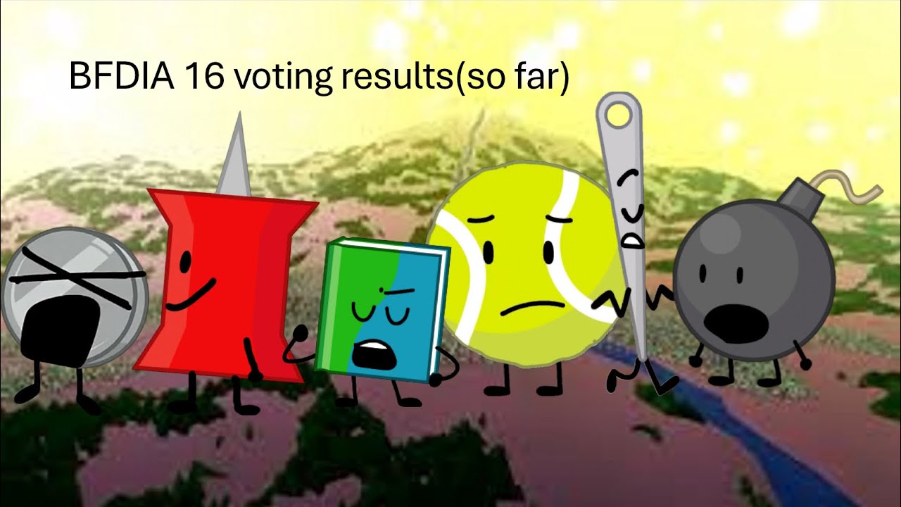 BFDIA 16 voting results(so far) - YouTube