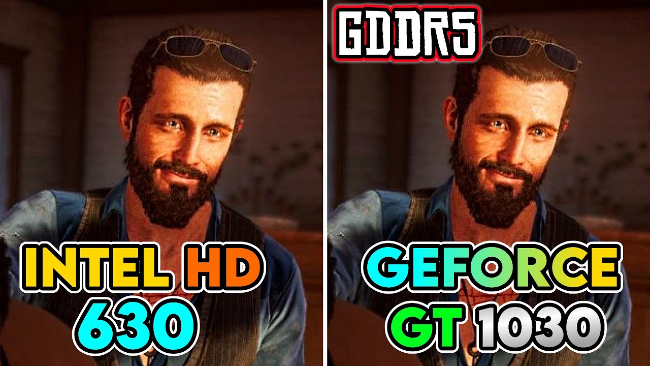 Intel HD 630 vs GT 1030 GDDR5 in 2020 || How much is the difference ...