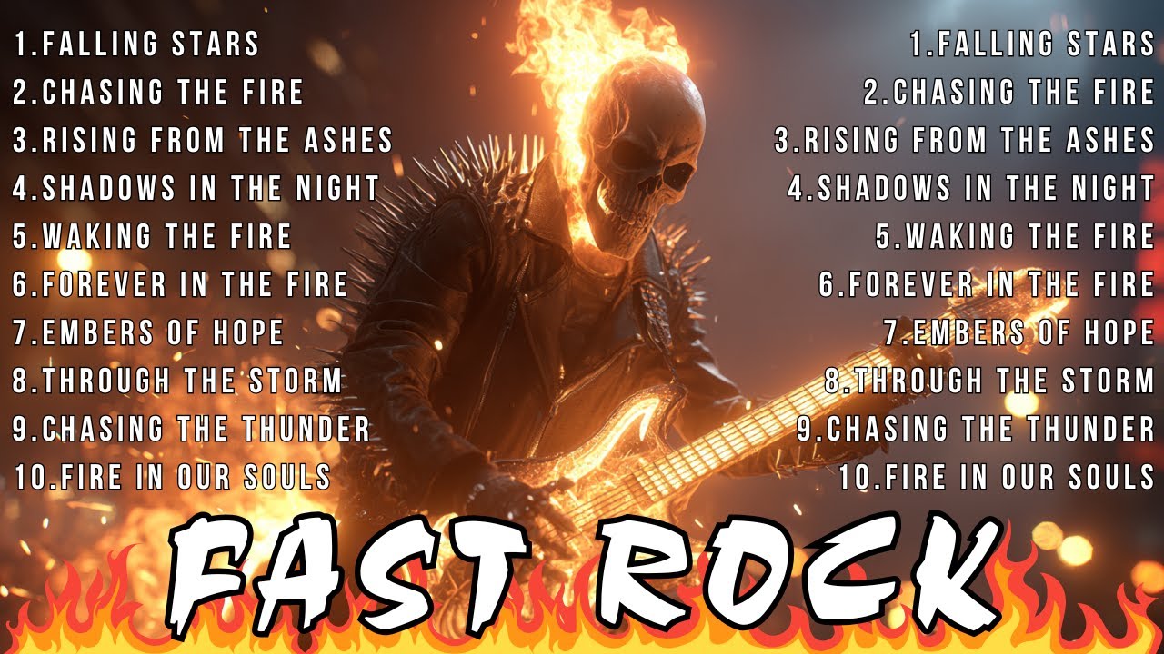 🚀 Ultimate Fast Rock Playlist 2025 | Speed, Power & Intense Rock for ...