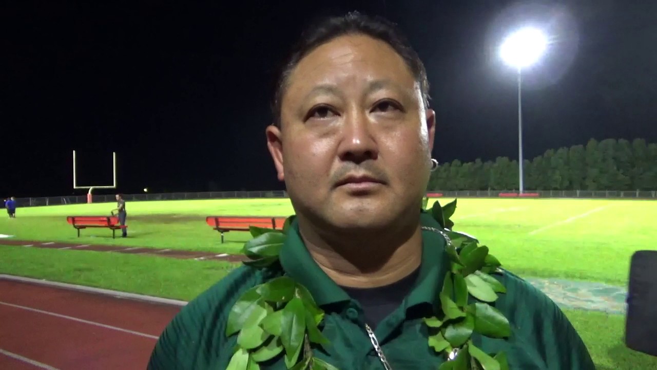 Post-game: Leilehua coach Nolan Tokuda 11/4/16 - YouTube