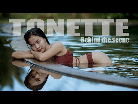 Swimsuit Portraits Photography Behind the scene with Tonette | Nikon D610 Yongnuo 100mm