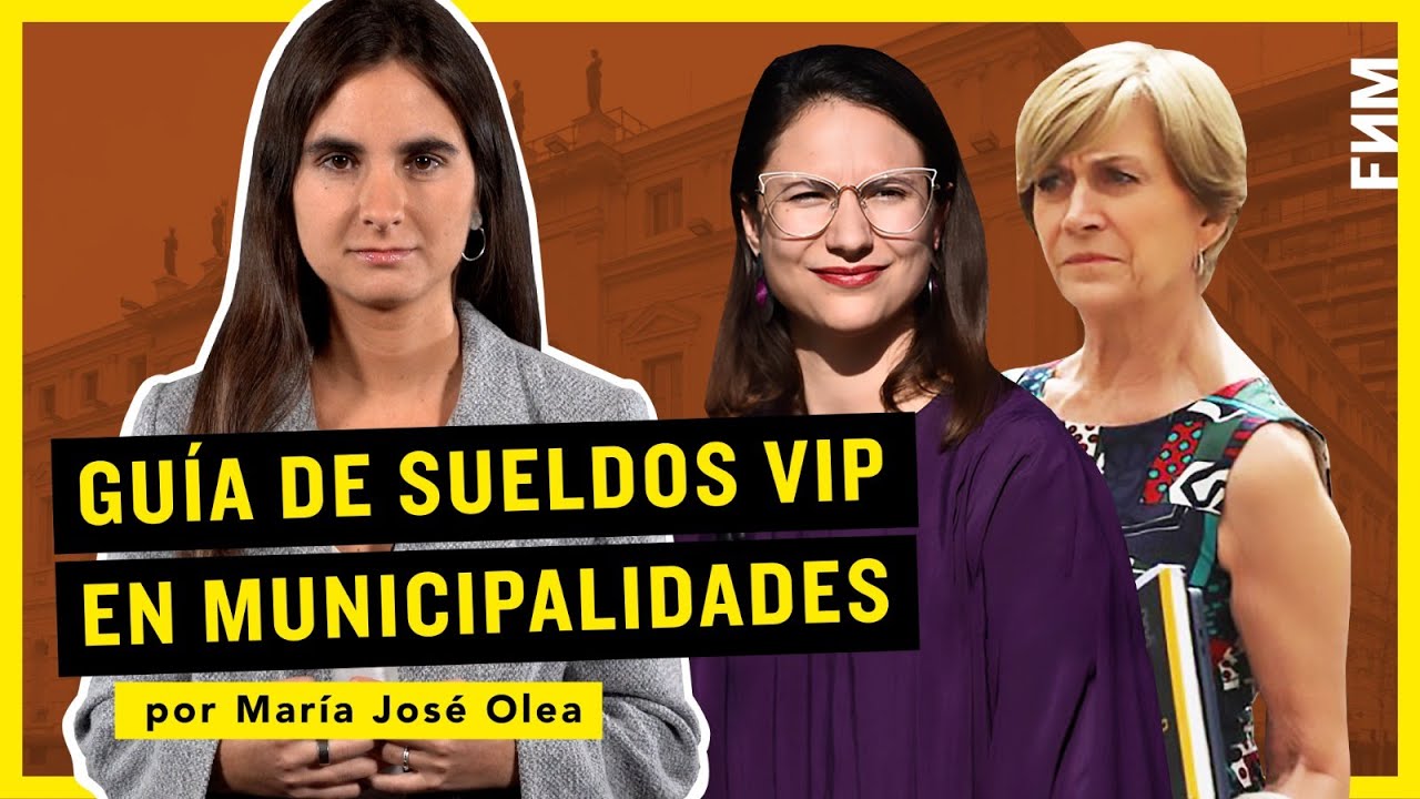 María José Olea: Guía de sueldos vip en municipalidades - YouTube