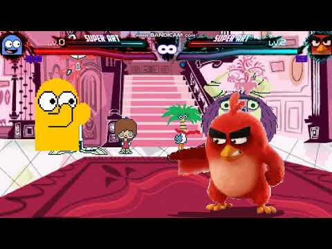 LG618 MUGEN Request: Bloo VS Red (Movie)