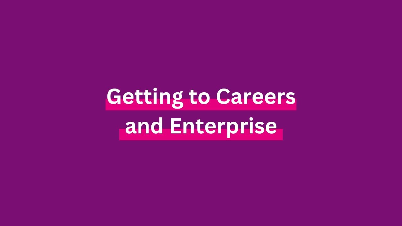 How to find Careers and Enterprise - YouTube