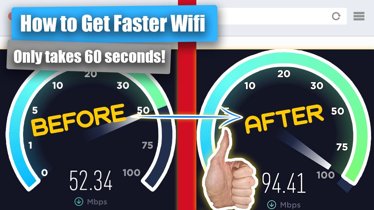 How to get faster wifi with this one simple trick! - YouTube