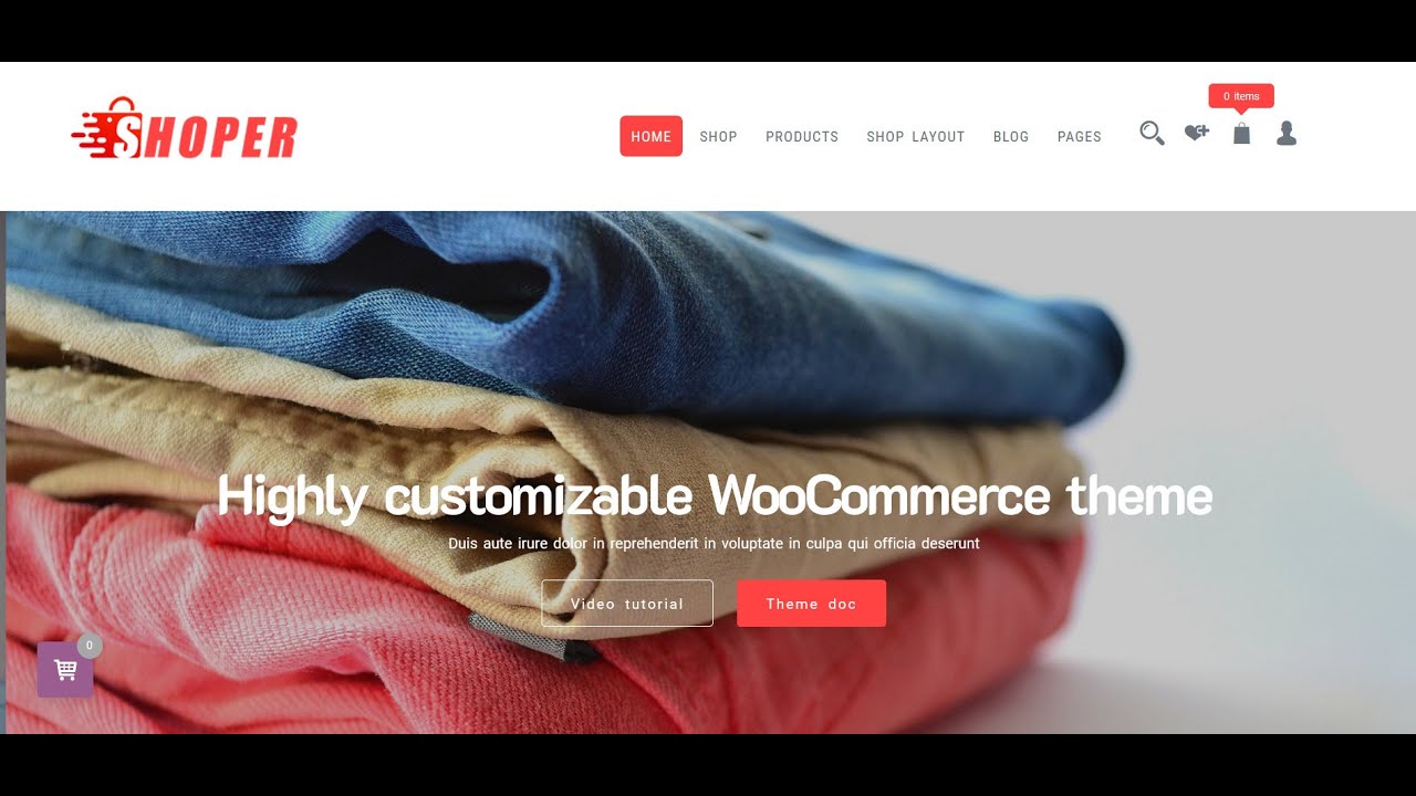 How to make ready shopper - woocommerce starter theme - YouTube