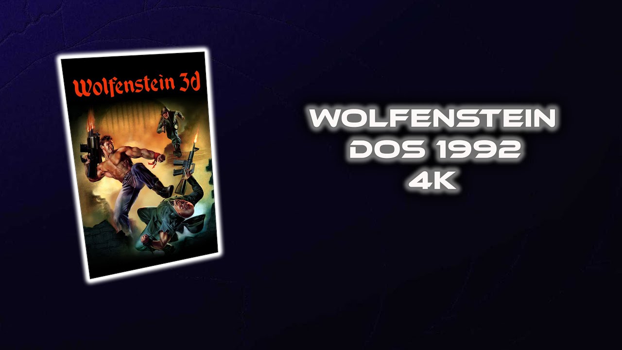 Wolfenstein 3D - Gamplay-DOS [4k 60fps] - YouTube