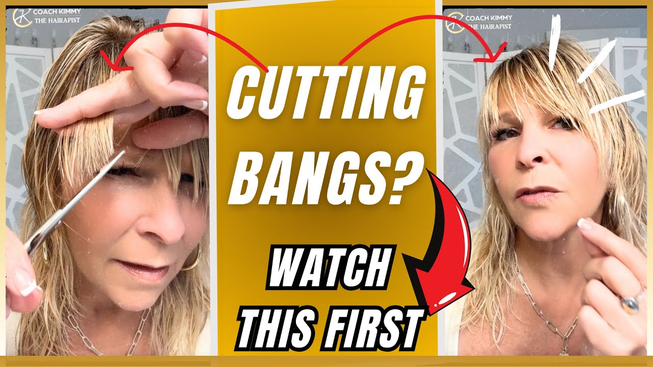 Cutting Your Own Bangs? WATCH THIS FIRST - YouTube