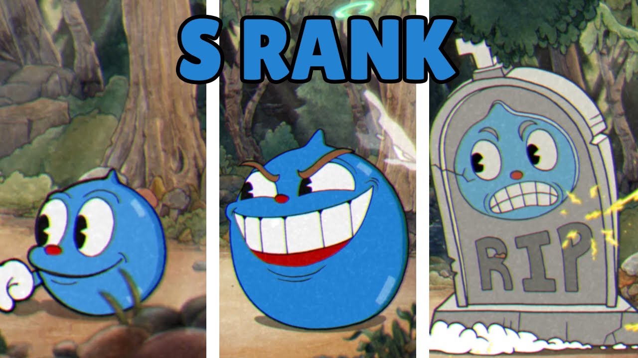 Cuphead + DLC - Goopy Le Grande S-Ranked (No Damage) - YouTube