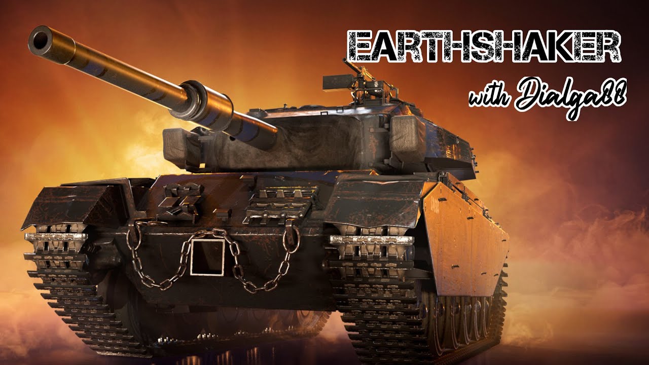 WOT Console II Earthshaker - HESH Experiment VS Tier X Tanks - YouTube