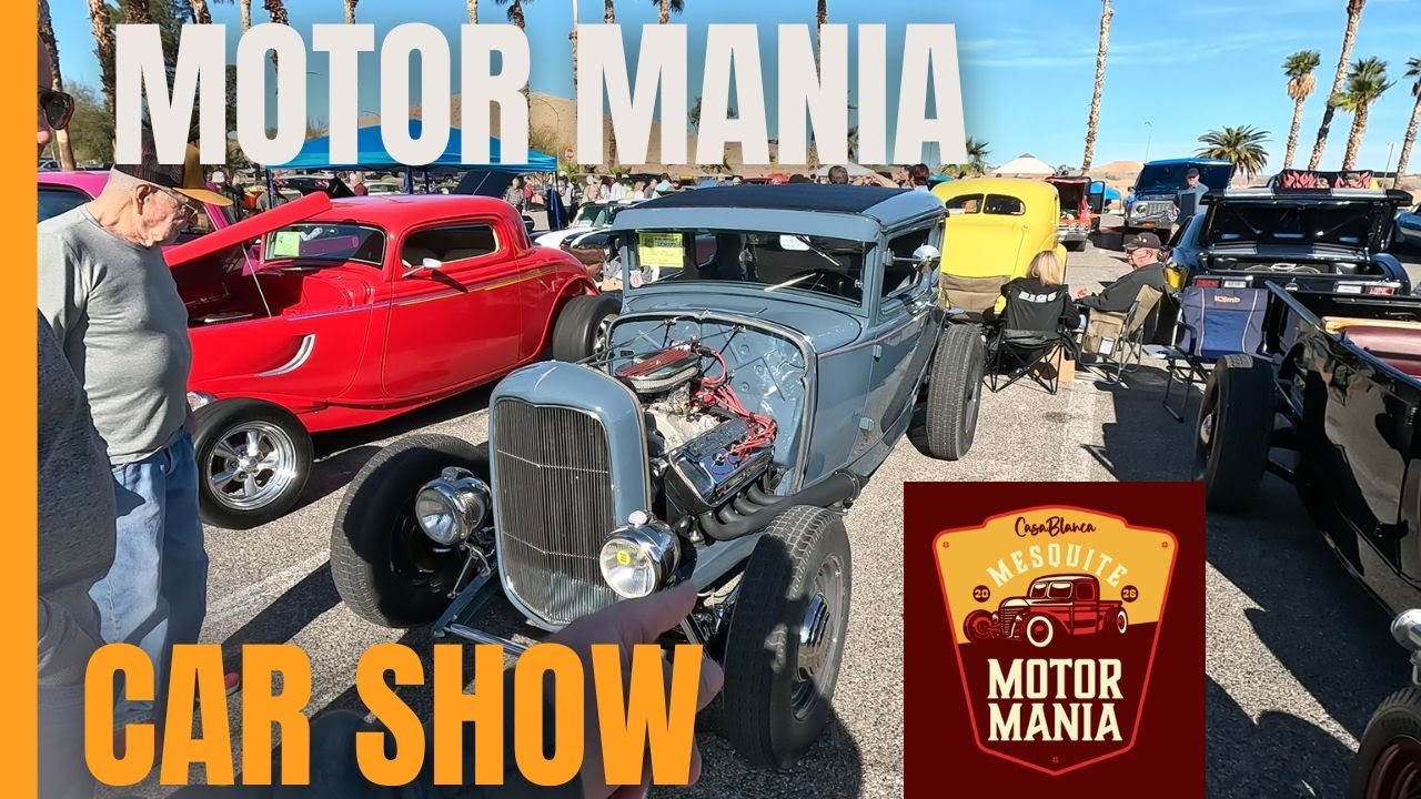 Mesquite Motor Mania 2026 - Američki Car Show 2026 - YouTube