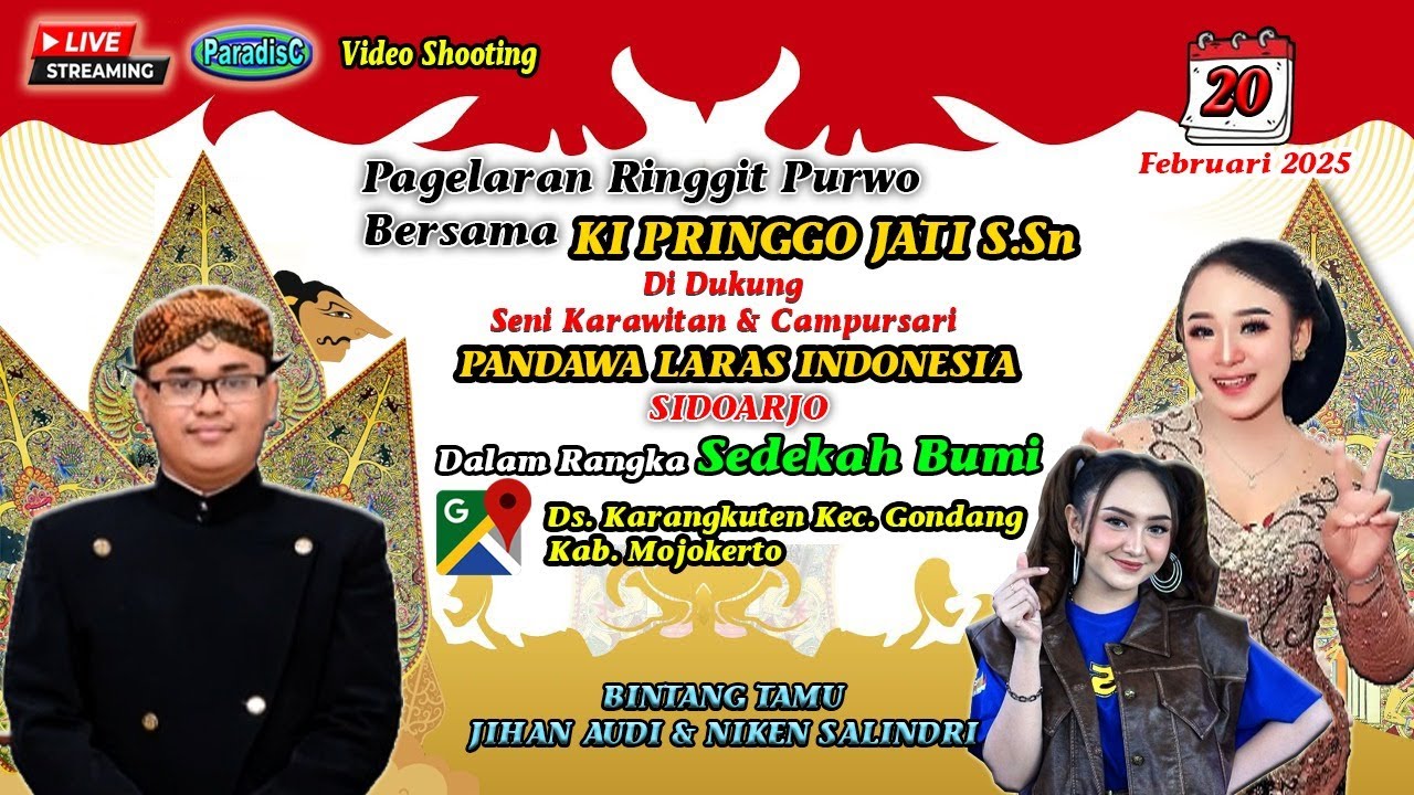 Pagelaran Wayang Kulit Jawa Timuran (JEK DONG) Bersama Dalang Ki Agung Yulianto_Ndo..Dari ...