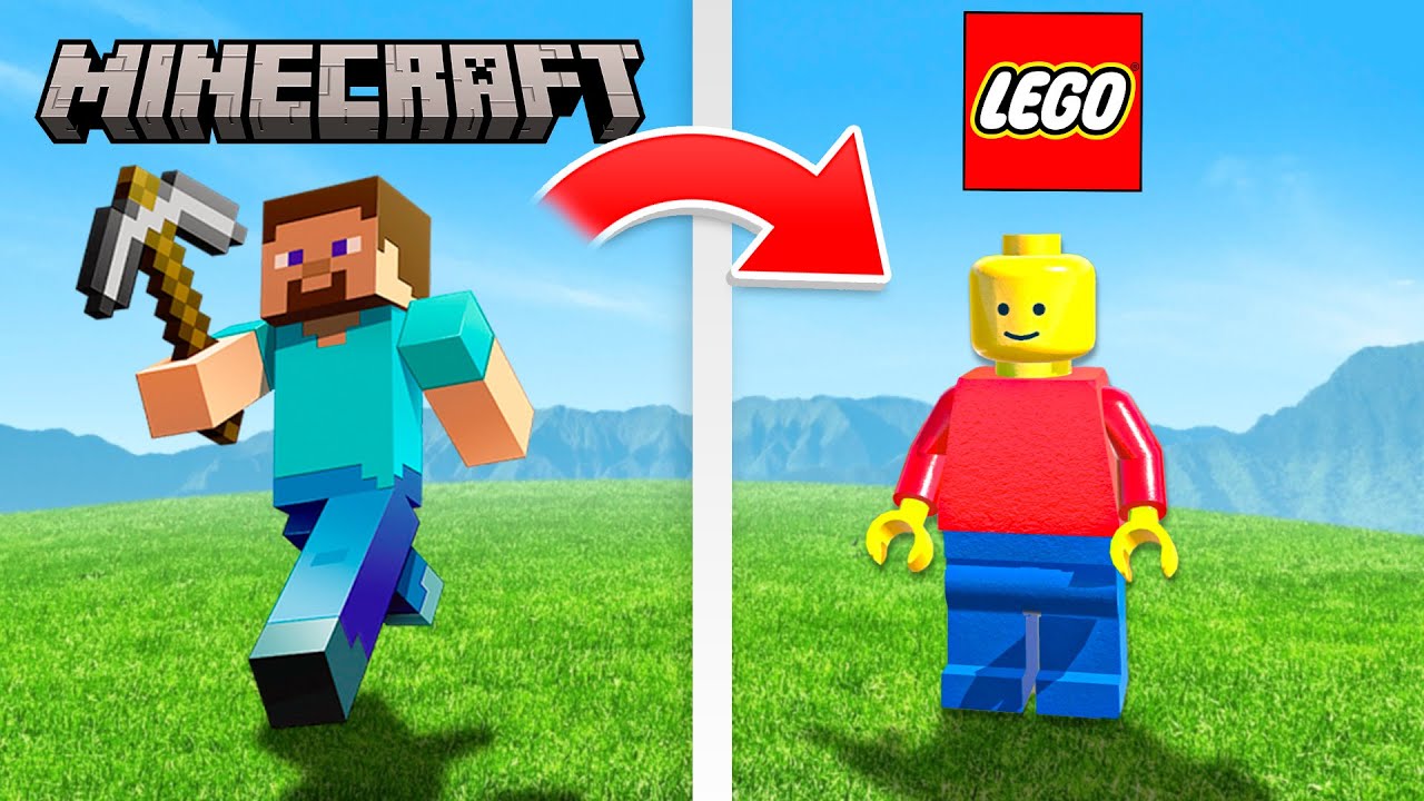 Minecraft MEN SOM LEGO?! - YouTube