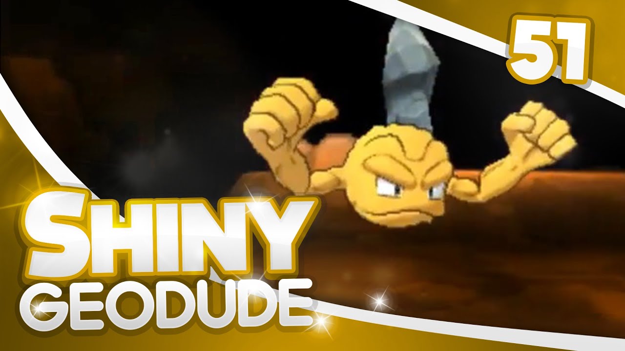 Pokemon [XY] Shiny Hunting - #51 - 721 Horde Encounters SHINY GEODUDE ...