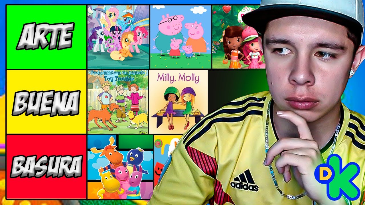 TIER LIST DE LAS MEJORES SERIES DE DISCOVERY KIDS Realtime YouTube Live ...