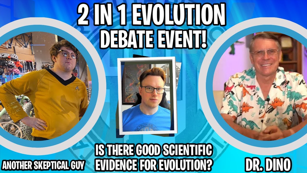 Evolution Debate Event | Evidence for Evolution? Dr. Dino vs. Another ...