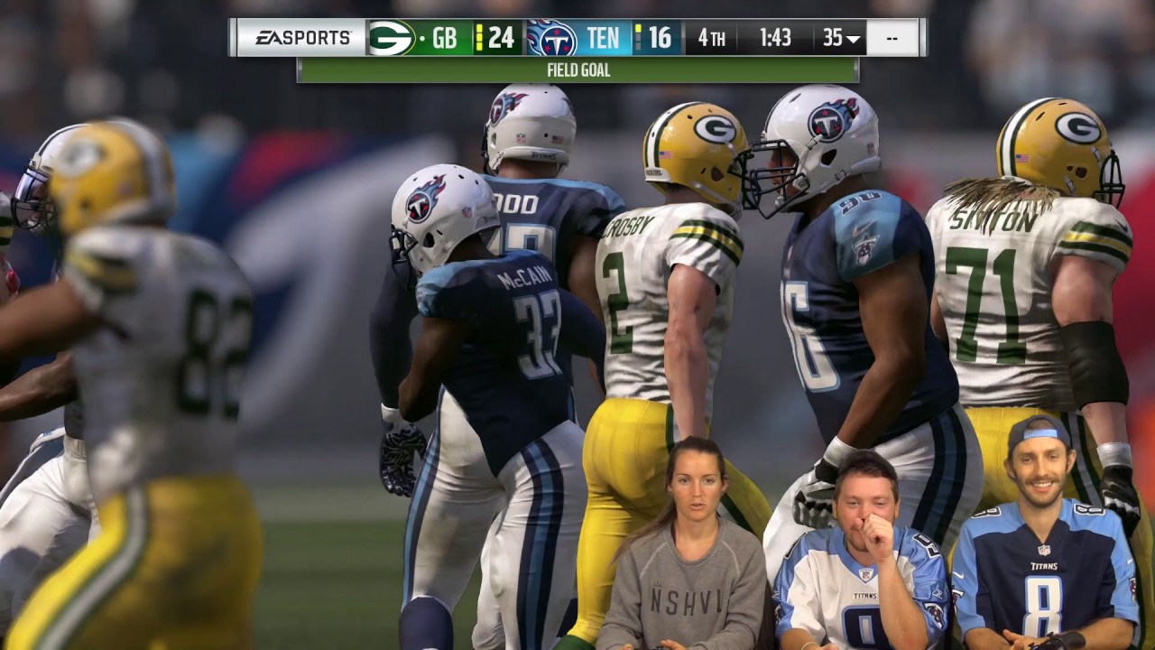 BEST Madden Challenge EVER //Week 10 Highlights // Titans vs Packers ...