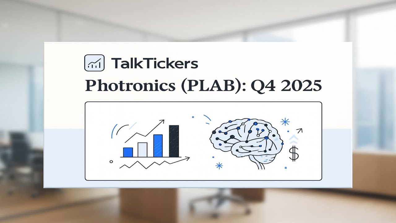 Photronics Q4 Surge: AI Demand Sparks 45% Stock Rally! - YouTube