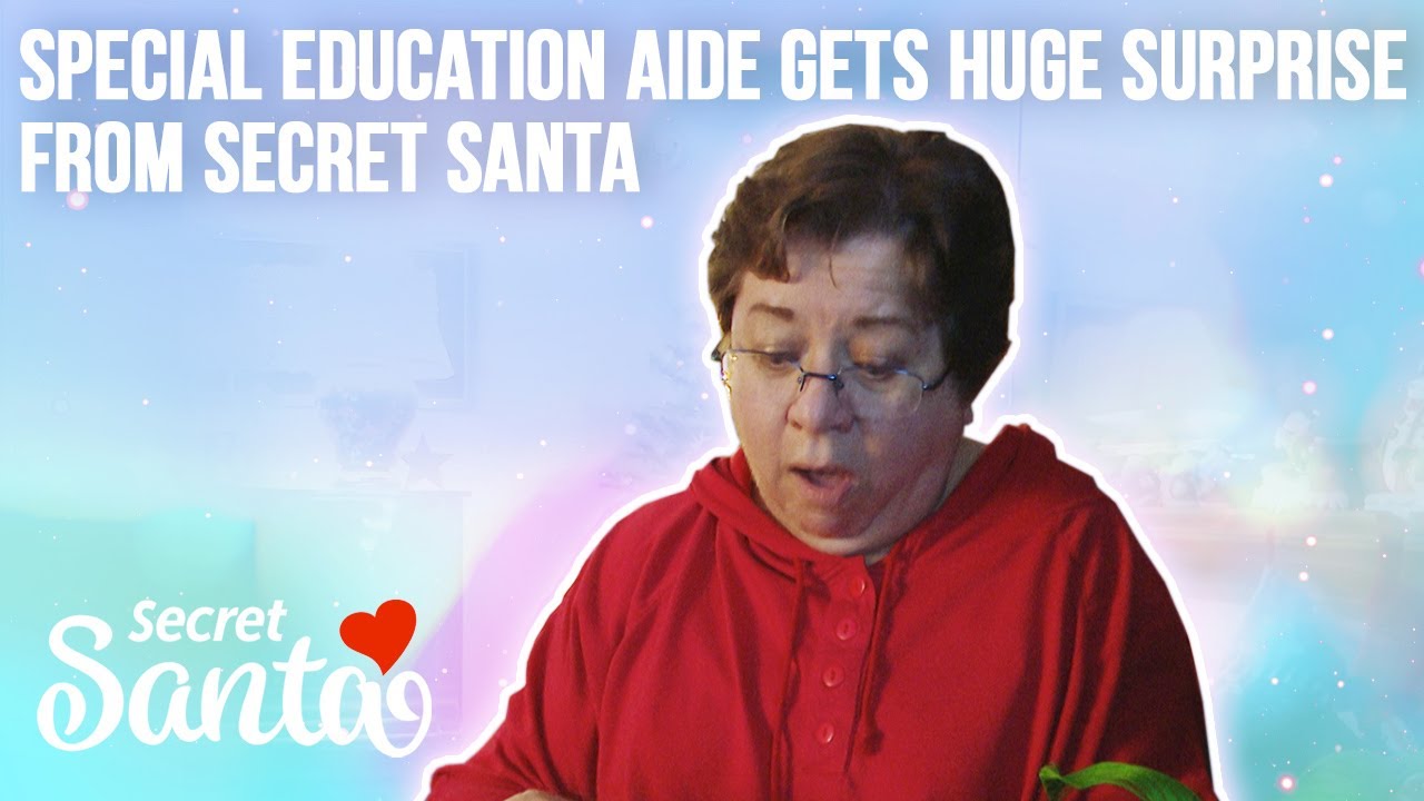 Lady who spends her days helping kids gets a big surprise from a Secret ...