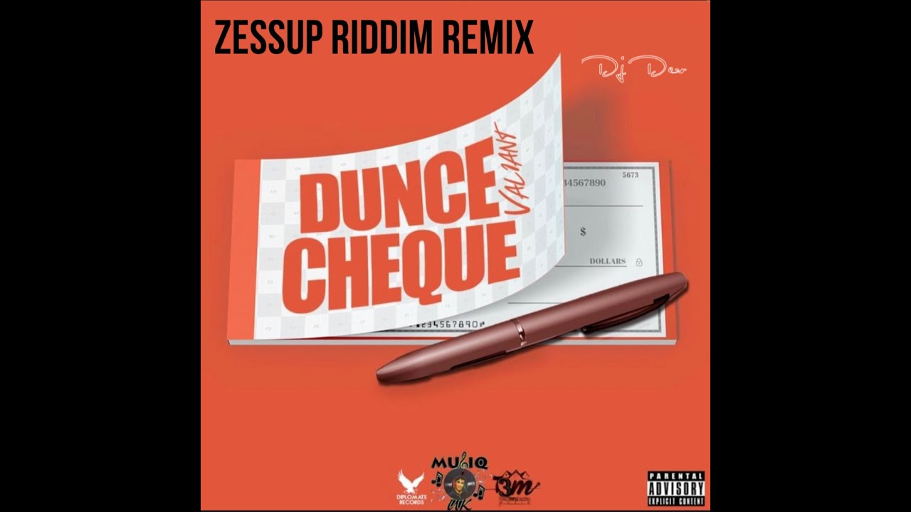 Dunce Cheque X Zessup Riddim - Dj Dev - YouTube