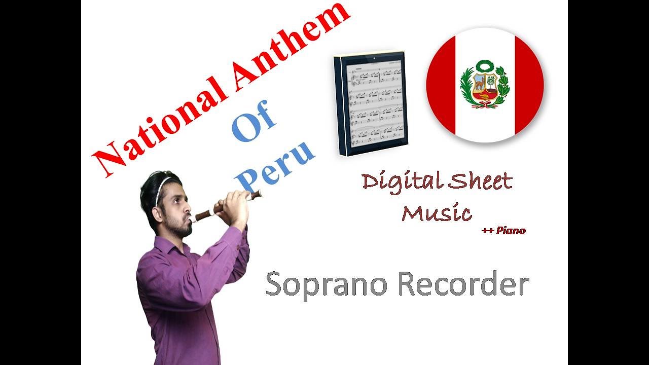 National Anthem Of Peru - Recorder Tutorial || Himno Nacional del Perú ...