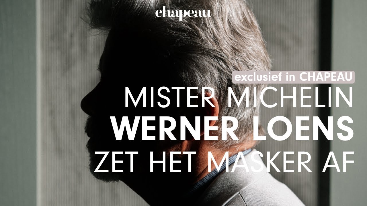 Mister Michelin WERNER LOENS zet het masker af - YouTube