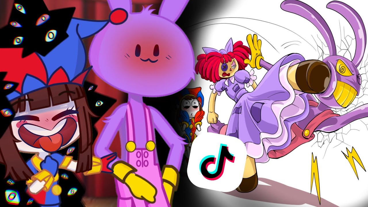 The Amazing Digital Circus react | Pomni/Jax/Ragatha/Zooble | Gacha react - YouTube