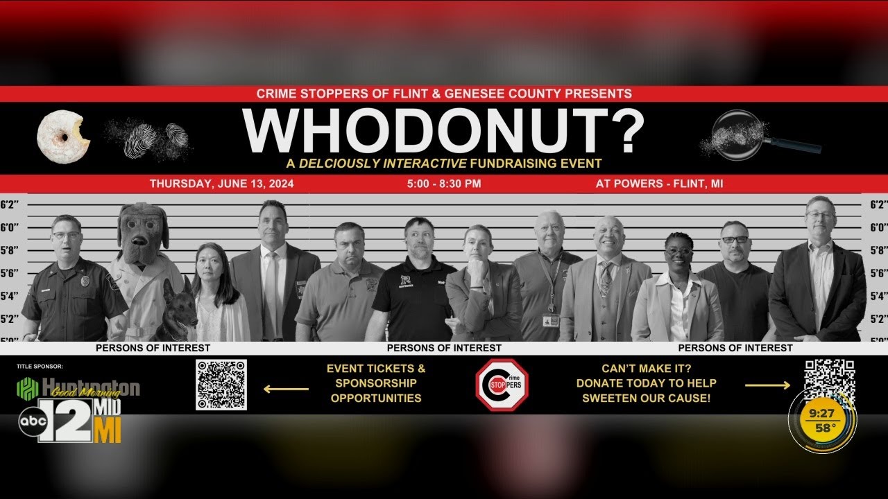 Help solve "Who Donut," and raise money for Crime Stoppers of Genesee ...