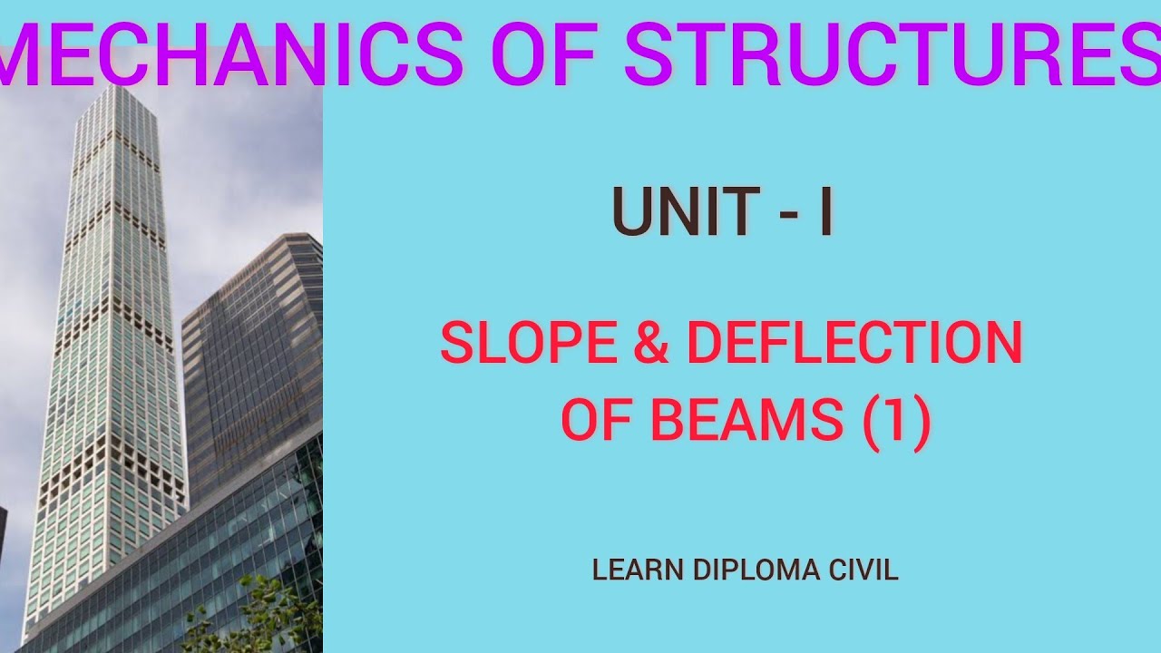 Mechanics Of Structures Th of Str Tamil 1 1 Slope Deflection 1 mechanics-of-structures-th-of-str-tamil-1-1-slope-deflection-1