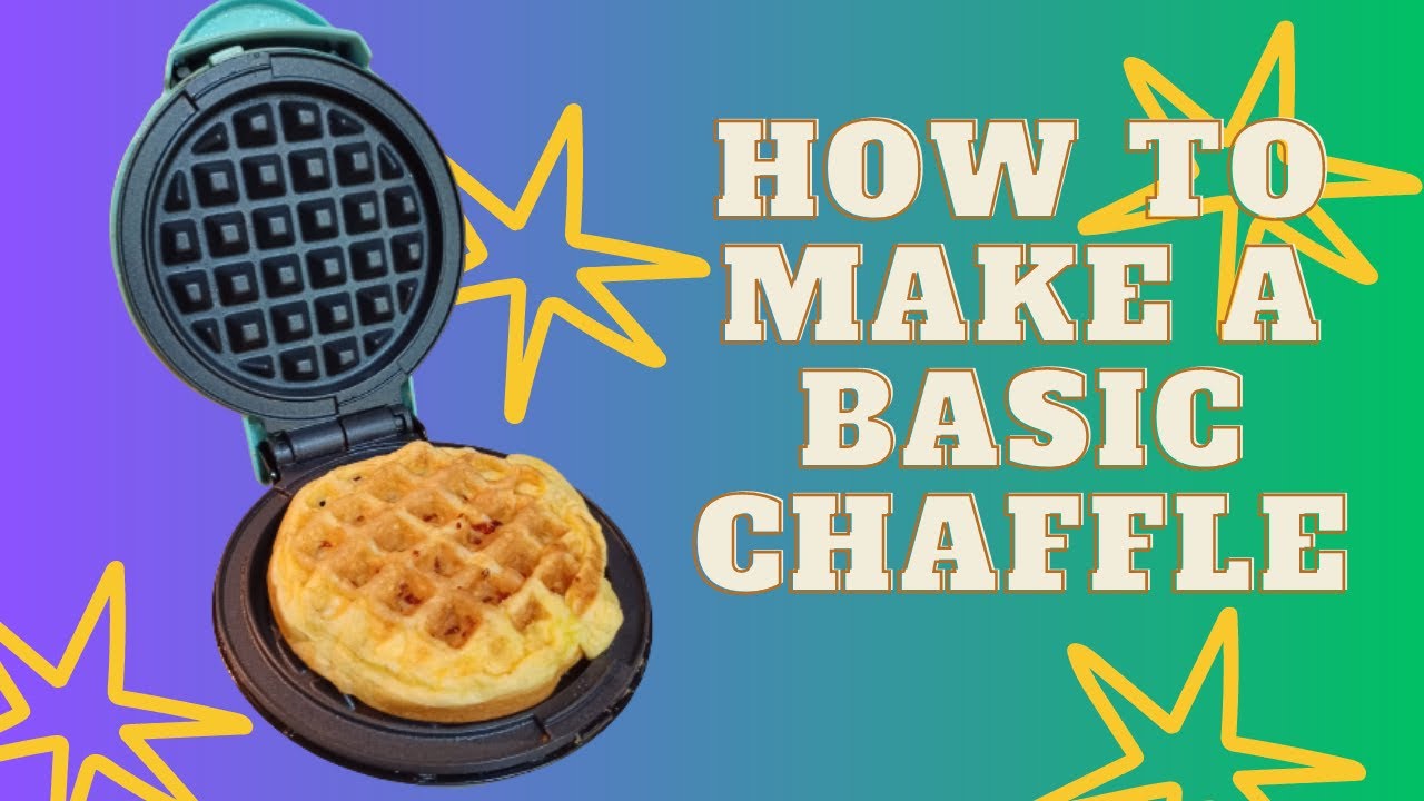 🧇HOW TO MAKE A BASIC CHAFFLE 🧇 - YouTube