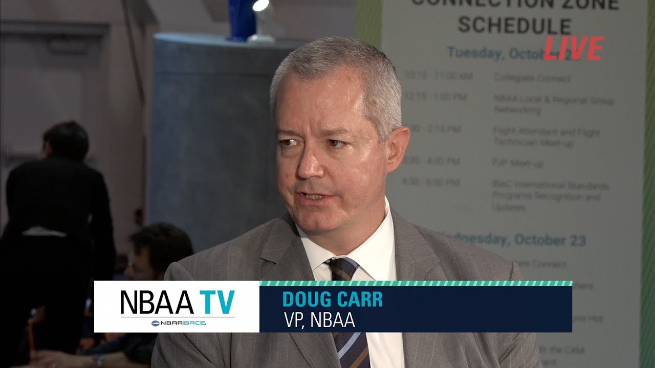 NBAA’s Doug Carr on the Value of Diversity in Business Aviation - YouTube