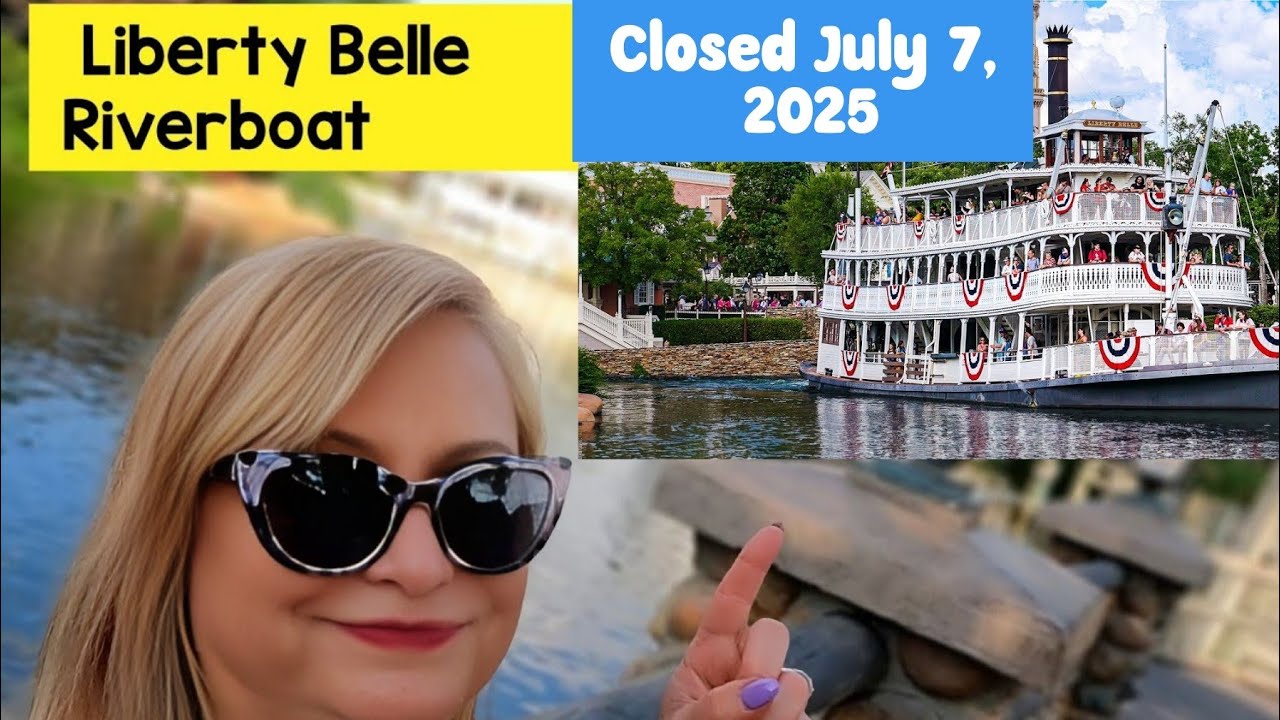 Disney's Liberty Belle Riverboat, Full Ride, CLOSED #disney# ...