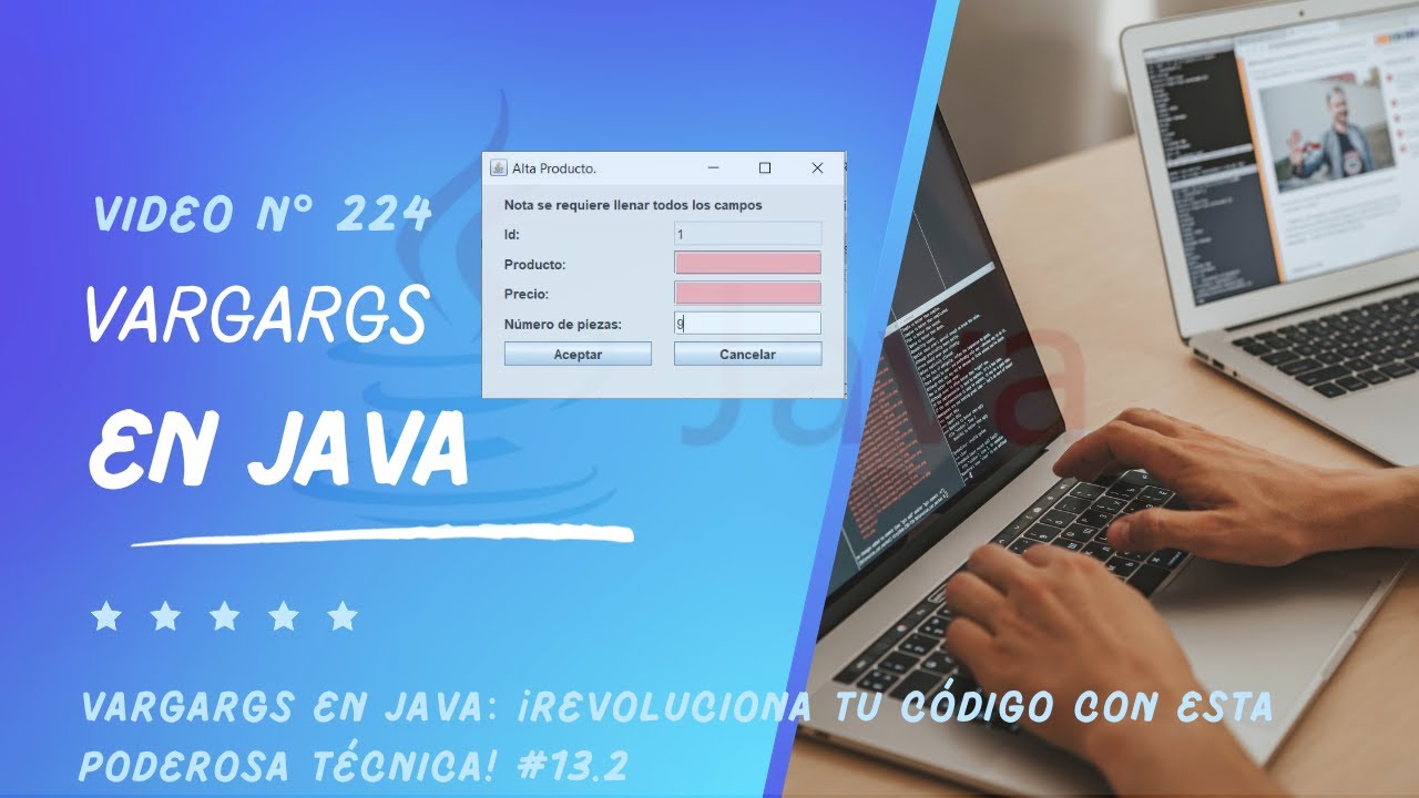 224. 🚀 Vargargs en Java: ¡REVOLUCIONA tu Código con esta Poderosa Técnica! 🌟 #13.2 - YouTube